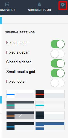 Look And Feel Settings Cayosoft Help Center