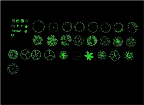 Trees DWG Block For AutoCAD Designs CAD