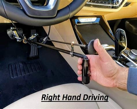 Driving Car Hand Control Thumb Controls A Useful Tool For Automatic