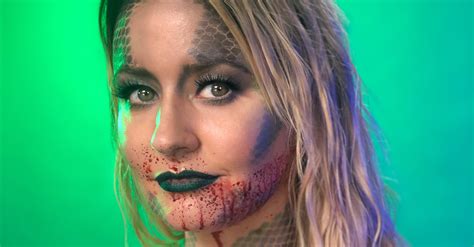 Creepy Mermaid Makeup Tutorial For Halloween Ps Beauty