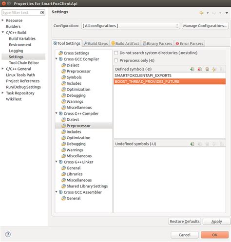 Smartfoxserver 2x Documentation Client Api Cpp Linux Eclipse