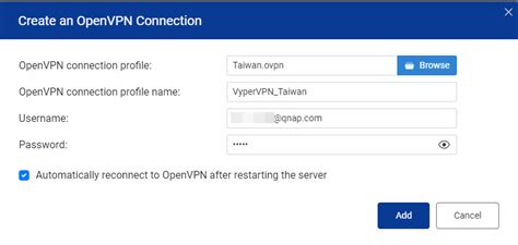How To Configure CyberGhost On QuRouter Using OpenVPN QNAP