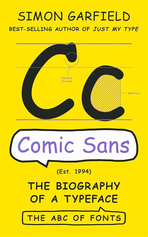 Comic Sans The Biography Of A Typeface The Abc Of Fonts Series Garfield Simon