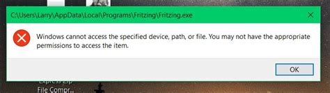 fritzing runs after install but not after closing and reopening fritzing forum