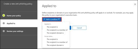 Office 365 Anti Phishing Policy How To Enable Anti Phishing Settings