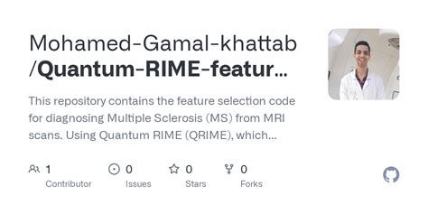 Github Mohamed Gamal Khattabquantum Rime Feature Selection This Repository Contains The