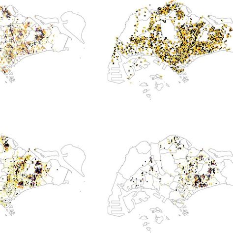 Spatial Analysis We Report The Heatmap Of The Cumulative Number Of