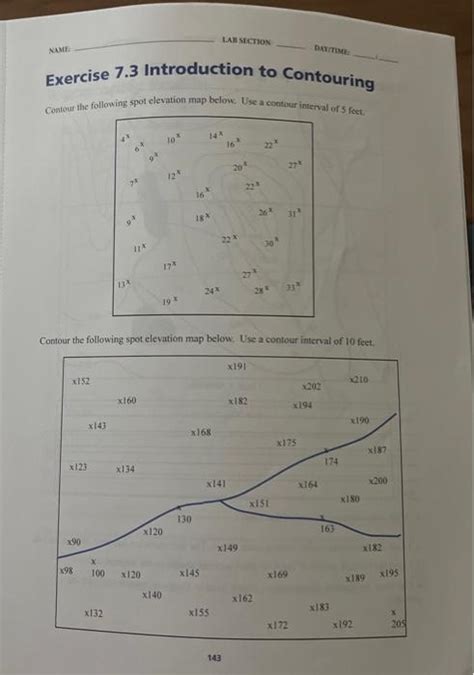 Solved Exercise 7 3 Introduction To Contouring Contour The