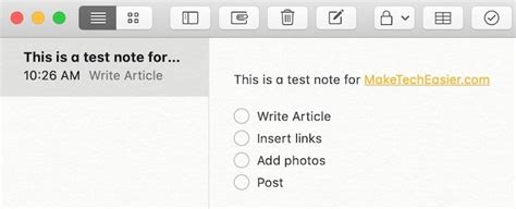 How To Get Started With Macos Notes App Make Tech Easier