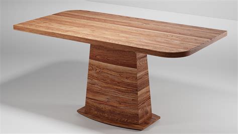 3d C Corner Table Model Turbosquid 2104740