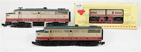 Bid Now Aristo Craft 1 G Gauge Napa Valley Wine Diesel Engines