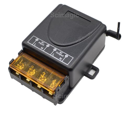 Ac 220 V 30a 1ch Rf 433mhz 무선 원격 제어 스위치 수신기 모듈 433mhz 송신기 키트 지능형 홈