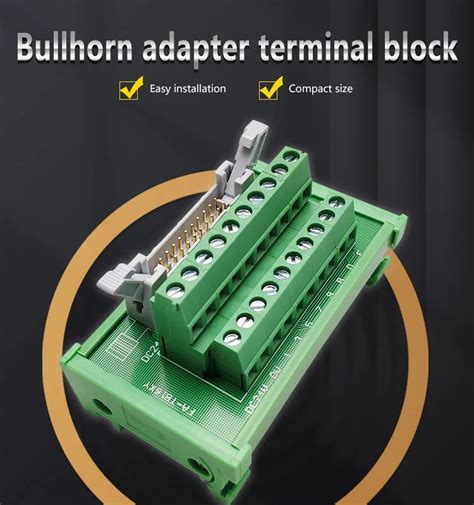 16 Point Conversion Terminal Block For Fx I O Units Fa Tb16xy Fa Tb32xy Plc Terminal Block Buy