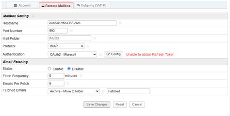 Unable To Obtain Refresh Token Osticket Forum