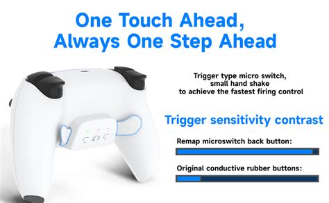 Back Paddles Programable Remap Kit For PS5 Controller Amazon Co Uk PC Video Games