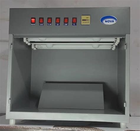 Color Matching Cabinet Colour Matching Light Box For Color Assessment