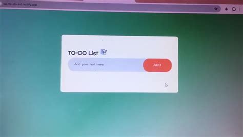 Kondakindi Sai Krishna Reddy On Linkedin Created To Do List Using Html