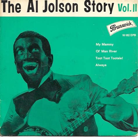 45cat Al Jolson The Al Jolson Story Vol 2 Brunswick Germany
