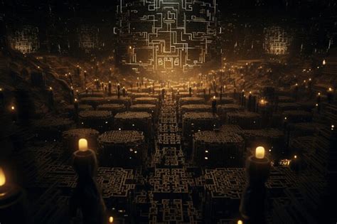 The Art Of A Circuit Premium Ai Generated Image
