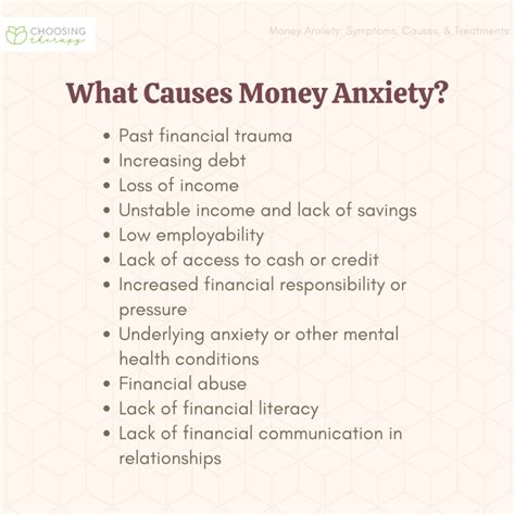 21 Tips For Coping With Money Anxiety