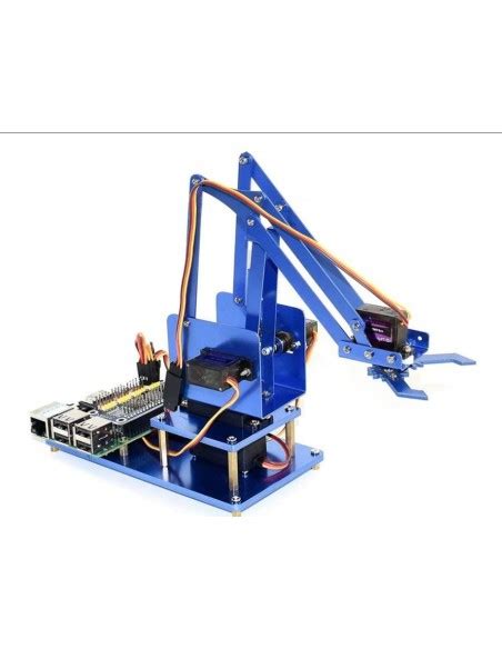 Diy Mini Bras Robot 4 Axes En Kit 4 Dof Arduino Raspberry Pi