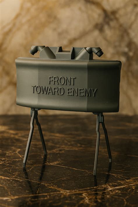 Inert Claymore Mine Replica Full Size 11display Model Prop For Cosplay