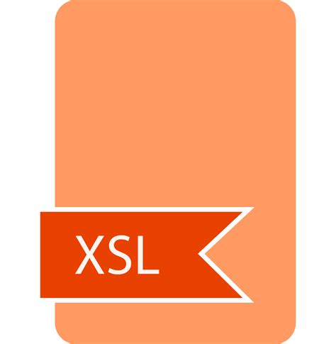 Xsl File Format Icon Label 57325254 Png