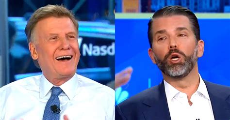 Cnbcs Joe Kernen Mocks Trumps Stolen Election Lie Right To Don Jr S Face
