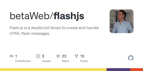 Github Betawebflashjs Flashjs Is A Javascript Library To Create