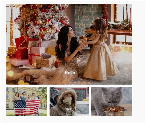Html Bootstrap Text In Image Stack Overflow