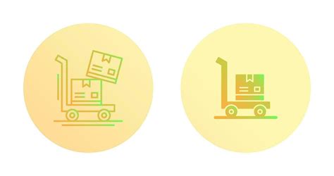 Trolly Vector Icon 25200290 Vector Art At Vecteezy