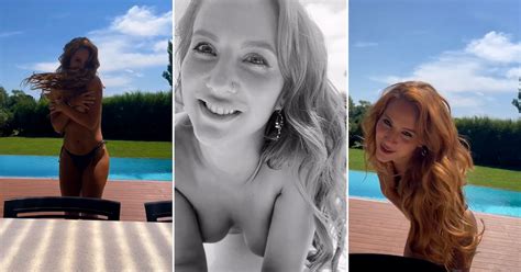 Flor Vigna Presentó En Topless La Canción Que Le Dedicó A Luciano