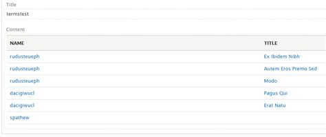 View Of Taxonomy Terms That Are Used Giving Duplicates Even With