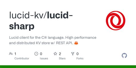 Github Lucid Kvlucid Sharp Lucid Client For The C Language High Performance And