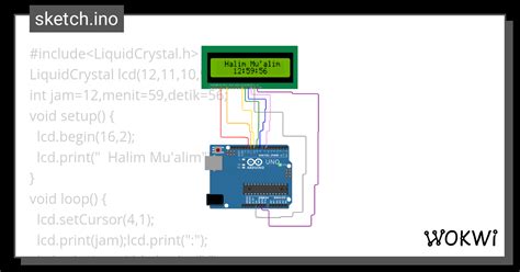 Belajar Jam Wokwi Esp32 Stm32 Arduino Simulator