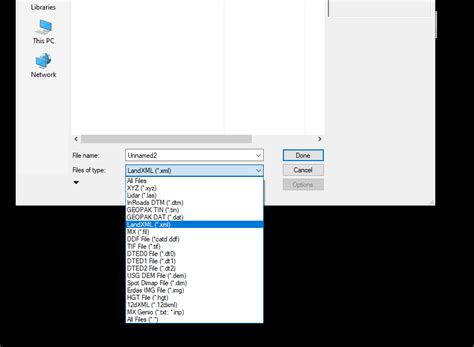 Any Way To Export A Dem To Landxml Openroadsdesig Esri Community