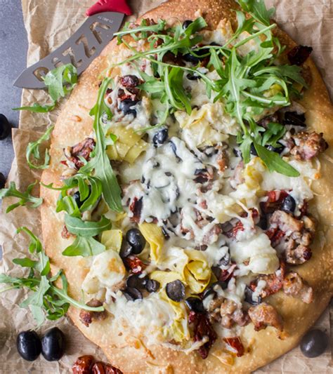 Italian Sausage And Artichoke Cheese Pizza