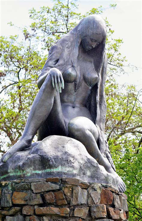 The Lorelei 16′ Mermaid Statue In The Rhine Valley — Mermaids Of Earth