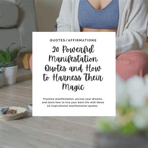 20 Powerful Manifestation Quotes And How To Harness Their Magic Riyah