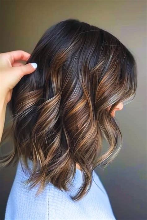 34 Gorgeous Dark Brown Hair With Blonde Highlights Ideas Dark Brown