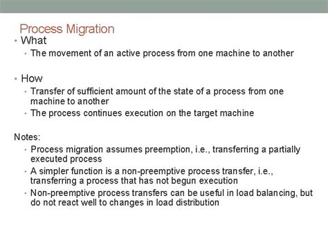 unit v distributed systems distributed process management process