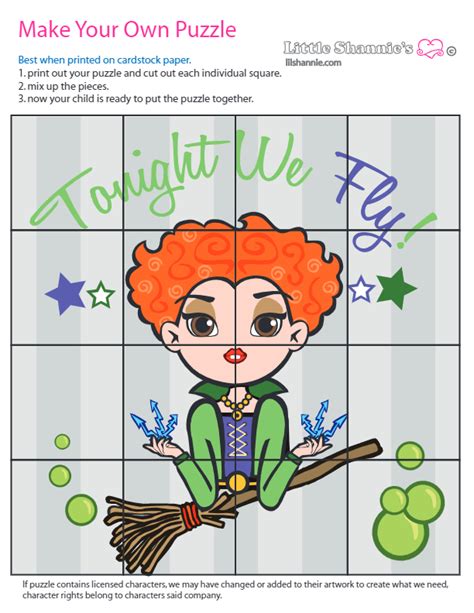 Hocus Pocus Puzzle Game