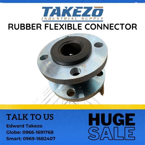 Rubber Flexible Connector Commercial Industrial Industrial Equipment On Carousell
