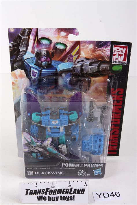 Sealed Transformers® Generations Power Of The Primes Deluxe Class Blackwing Sku 359774