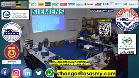 Plc Hmi Scada Training In Siemens Tia Portal V151 Software With S71200 Plc Hardware And