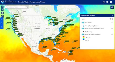 Ocean Temperatures Around The World