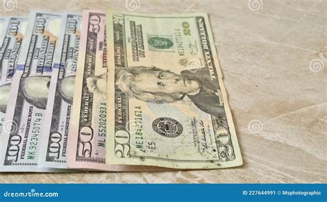 US Currency Appearing On A Table Stock Video Video Of Savings Motion