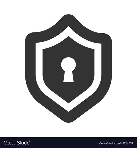 Security Lock Icon Royalty Free Vector Image Vectorstock