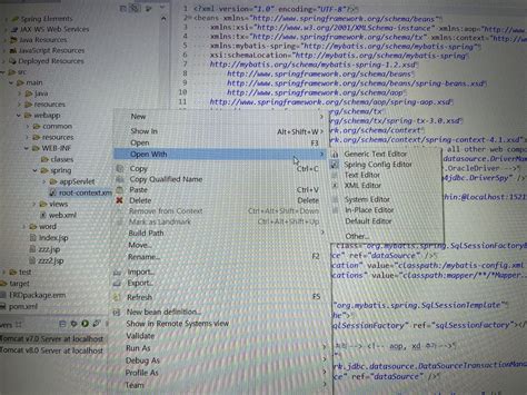 Spring 스프링 Mybatis 오라클 네임스페이스spring Mybatis Oracle Namespaces