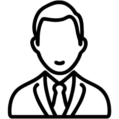 Premium Vector Man Icon Outline
